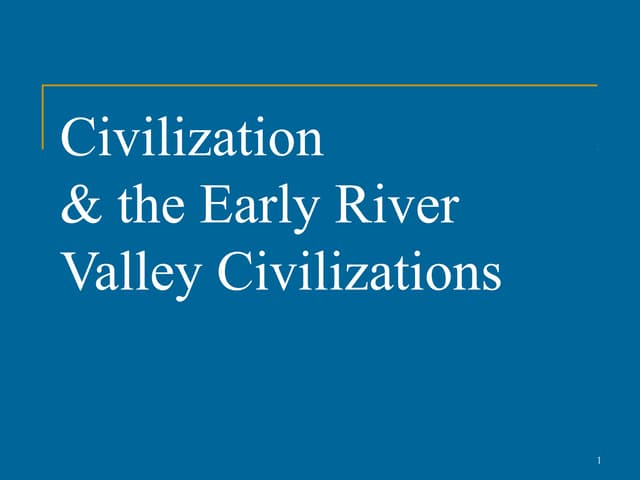 Indus valley civilization slides | PPTX