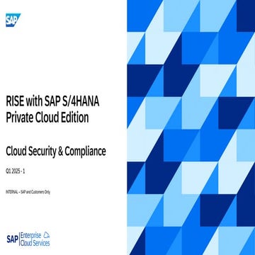 Rise with SAP S/4 HANA Cloud Security and Compliance.pdf