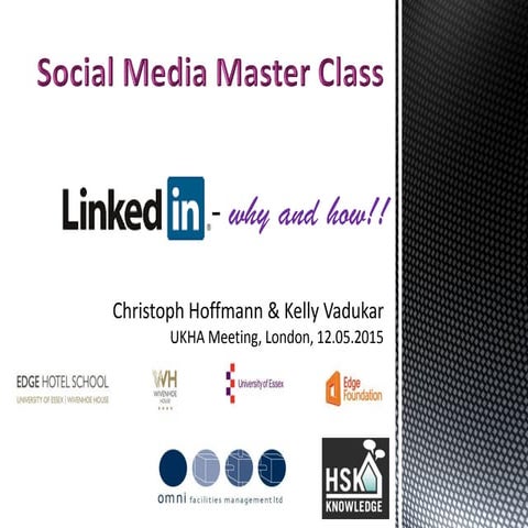 Social Media Master Class UKHA | PPT