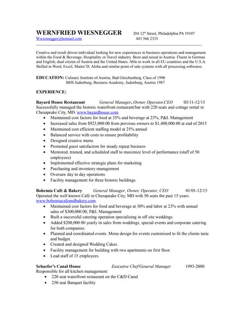 Eric Francou resume | PDF