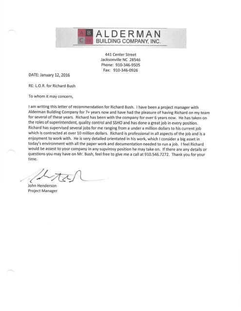 Bldg 199 CP LOR Toby Buchan | PDF