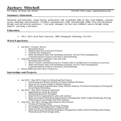 Resume_Mitchell | DOCX