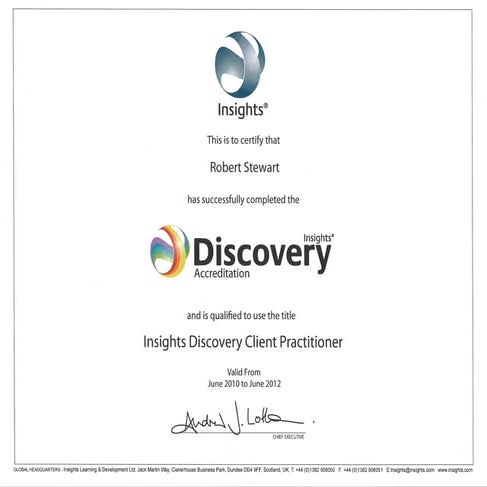 Insights Discovery Client Practitioner | PDF