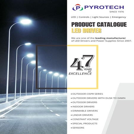 "Driver Solutions Catalogue: Pyrotech Electronics Pvt Ltd" | PDF