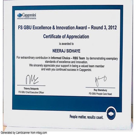 Excellence & Innovation Awards | PDF