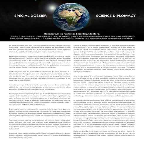 Science Diplomacy 101 | PPT