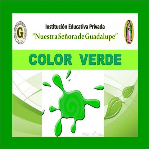 18 objetos de color verde | PPTX