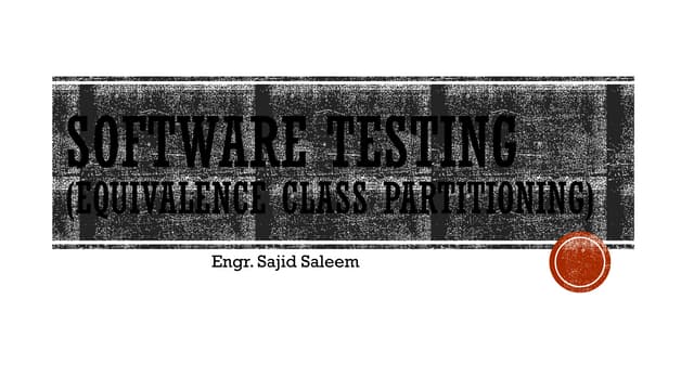 04 Equivalence Class Partitioningdonepptx