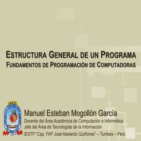 Estructura General de un Programa | PPTX