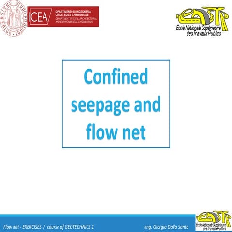 Examples on seepage | DOC