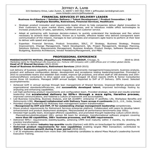 Jeff Lamb - Resume 2016 | PDF