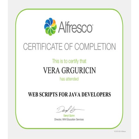 Alfresco Web Scipts for Java Developers | PDF | Web Development | Internet