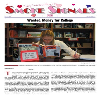 Feb. 2008 Smoke Signals Issue 4 | PDF | College Planning | College ...