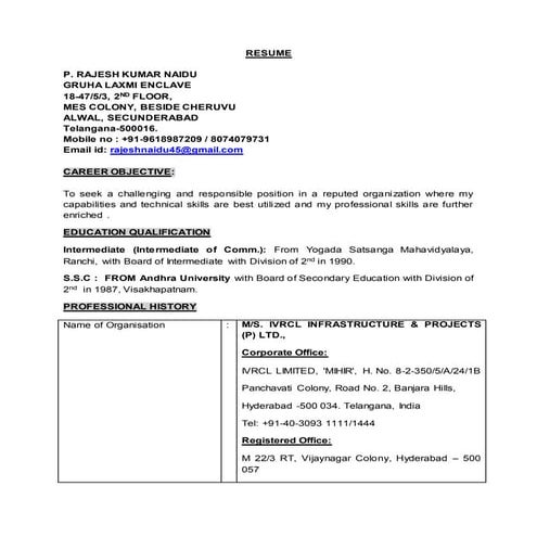 Kaushik resume | DOCX