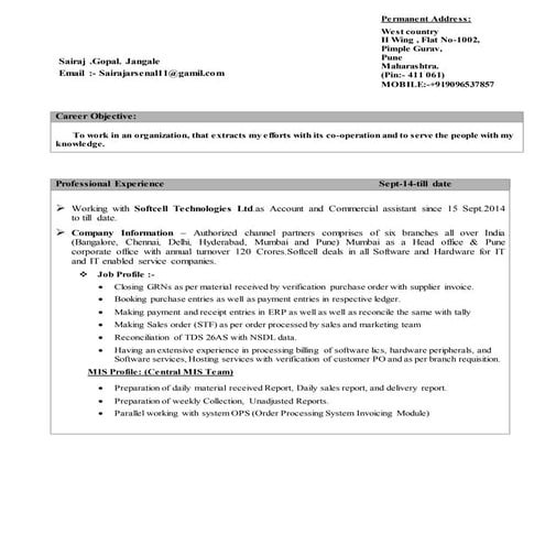 Ashfaq Resume | DOCX