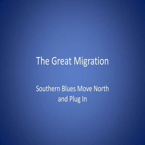 04 great migration | PPT