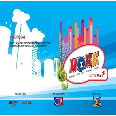 Konsep Event "HORE Lotte Mart" | PDF