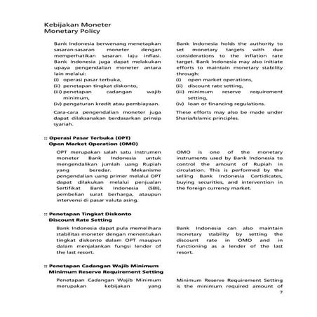 04 kebijakan moneter_rev | PDF