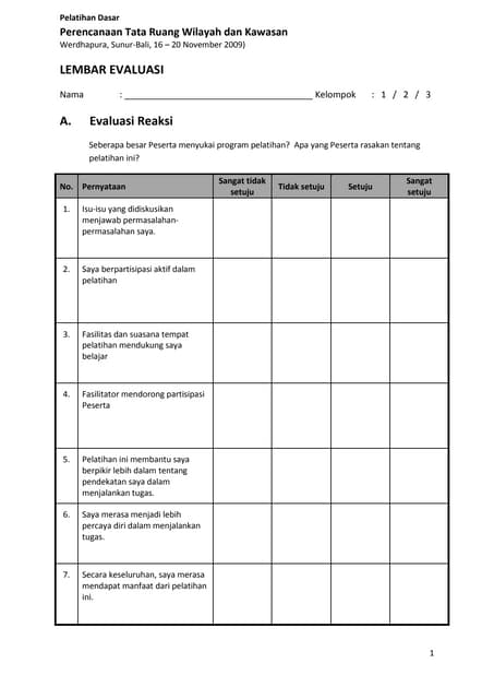 Lembar Evaluasi | DOCX