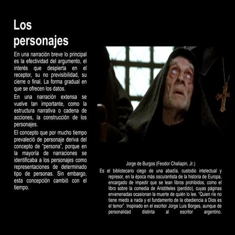 04 los personajes | PPT