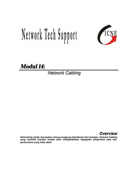 SCS (Structured Cabling System) - For Technical Infrastructure | PPT