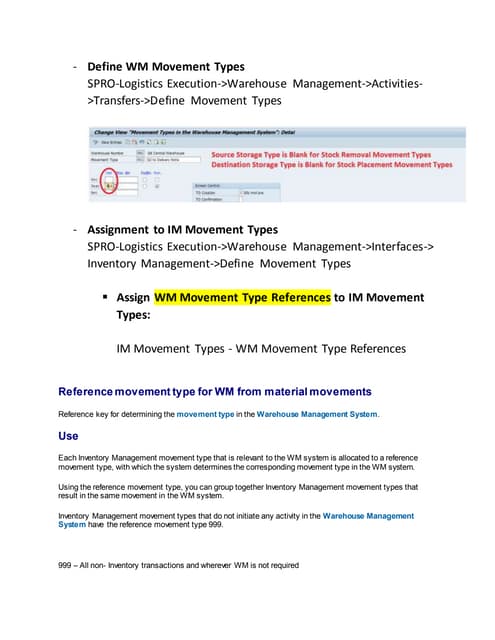 All movement types in sap | PDF