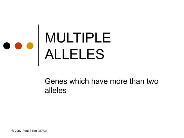 Introduction to Genetics | PPTX