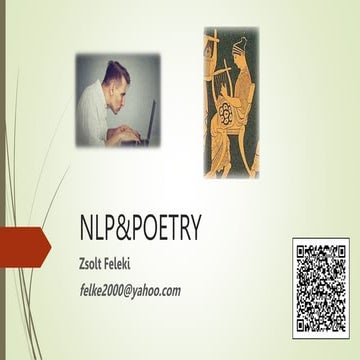 [DSC Adria 23] Zsolt Feleki NLP&POETRY .pptx