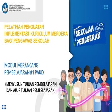Penyesuaian Modul Merancang Pembelajaran #1 PAUD.pptx