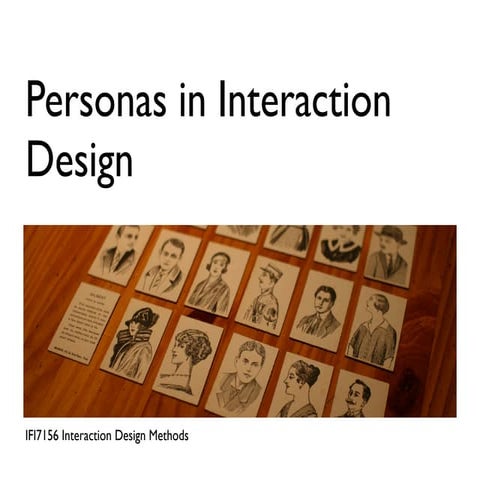 Personas in Interaction Design | PDF