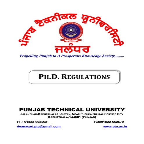 04 ph d_regulations-new | PDF