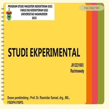 04_RACHMAWATY_J012231003_STUDI EKSPERIMENTAL.pptx