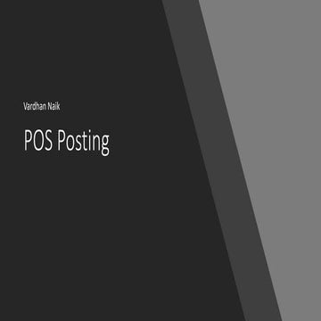 POS Inbound Interfaces | PDF