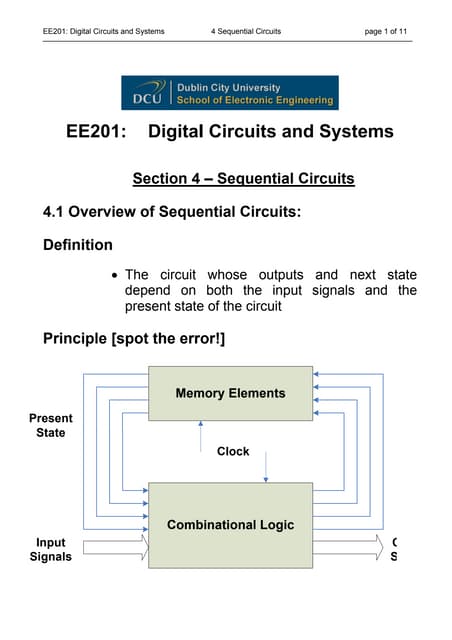 state diagrams of flip flops | PPTX