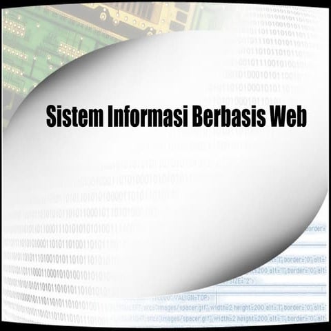 04 Sistem Informasi Berbasis Web | PPT