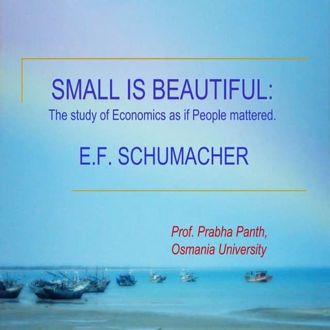 04 small is beautiful | PPSX