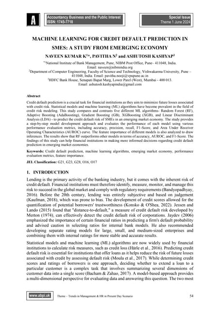 STRATEGIC FINANCIAL PERFORMANCE ANALYSIS USING ALTMAN’S Z SCORE MODEL: A STUDY OF LISTED UNICORN ...