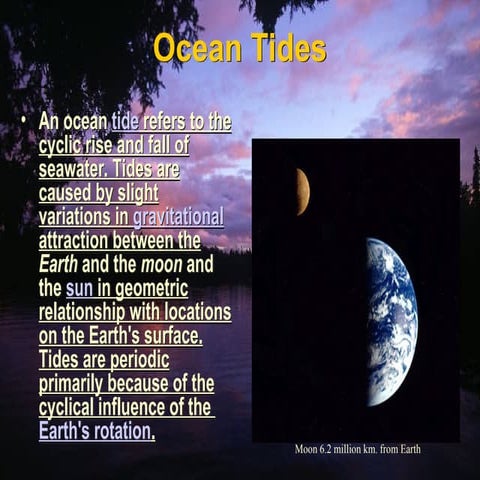Coastal Engineering: Tides Hydrodynamics | PPT