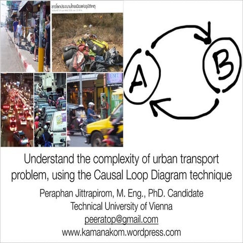 Understand the complexity of urban transport problem, using the Causal ...