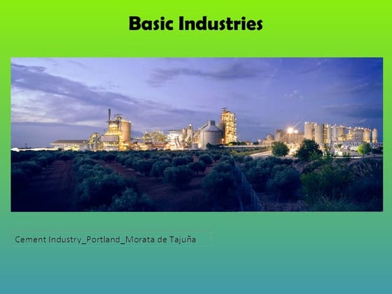 Industries for class 8 | PPT | Manufacturing Industry | Industries