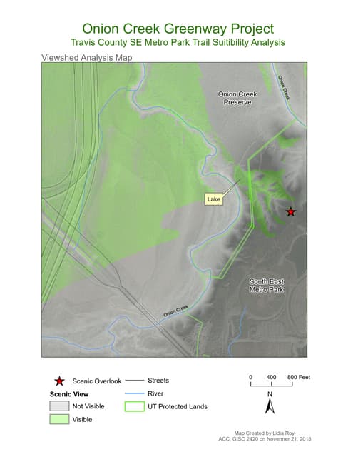 Viewshed Analysis Map Pdf