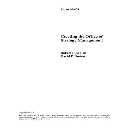 Creating The OSM | PDF | Business Administration | Business