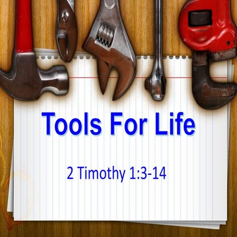 05 18-14 - tools for life (graduate sunday) | PPT