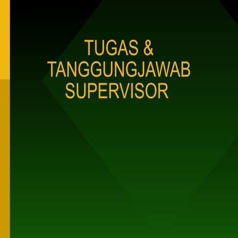 05.tugas supervisor | PPT