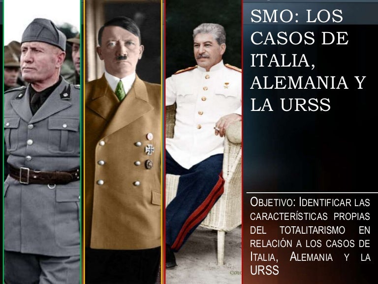 Totalitarismo: Fascismo, Nazismo, Stalinismo