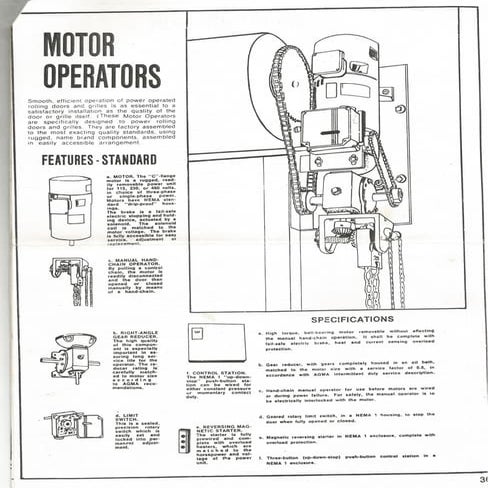 Motor operators | PDF