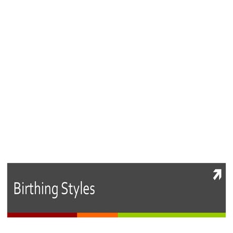 05 birthing styles | PPT