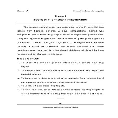 Scope of Investigation | PDF