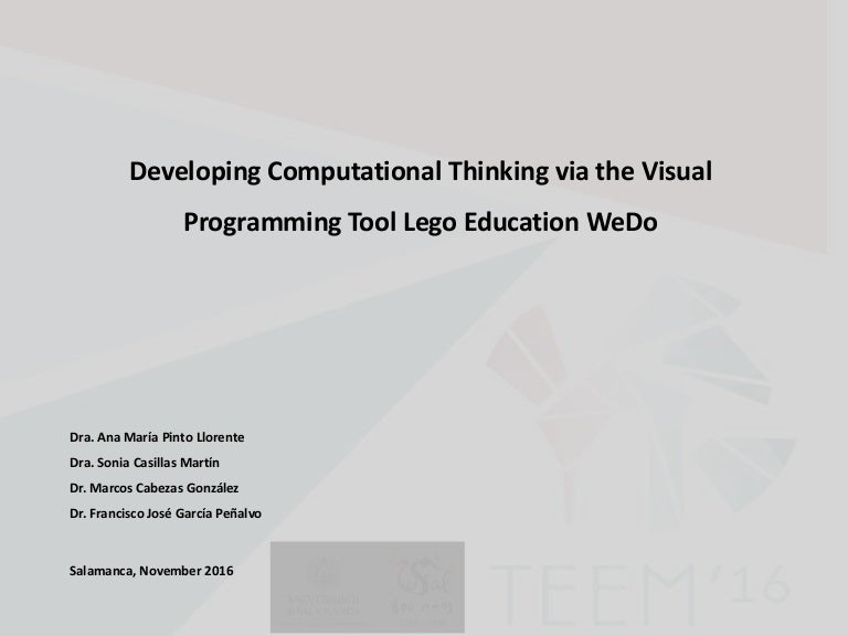 Developing Computational Thinking Via The Visual Programming Tool Le