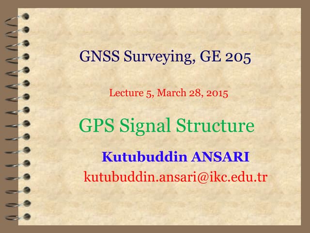 GNSS data collection | PPT